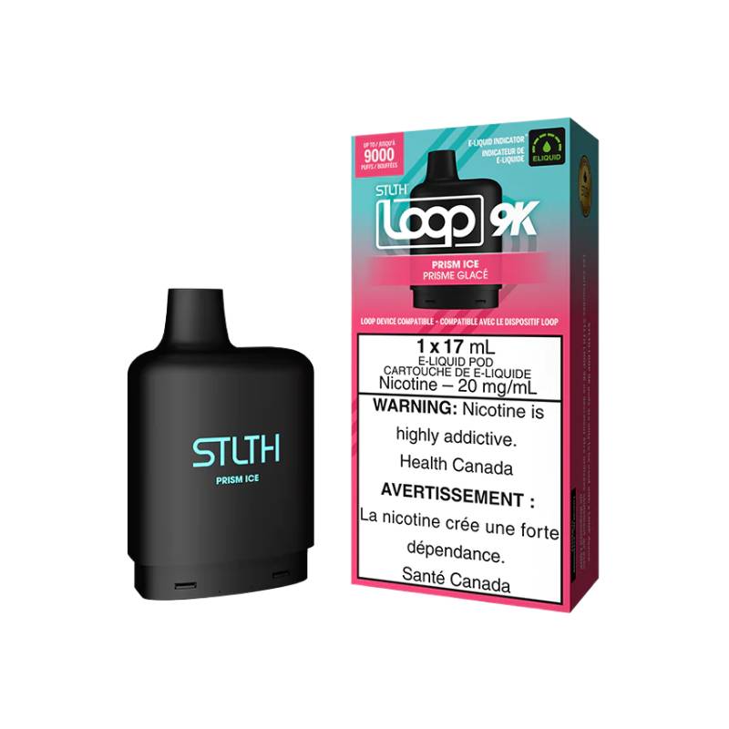 STLTH Loop 9K Pods - Prism Ice, 17ML – Vapeluv Vapeshop