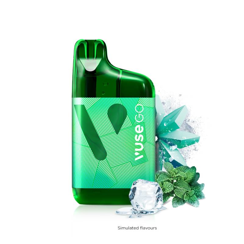 Vuse Go 5000 Disposable Vape - Spearmint Ice, 10mL – Vapeluv Vapeshop