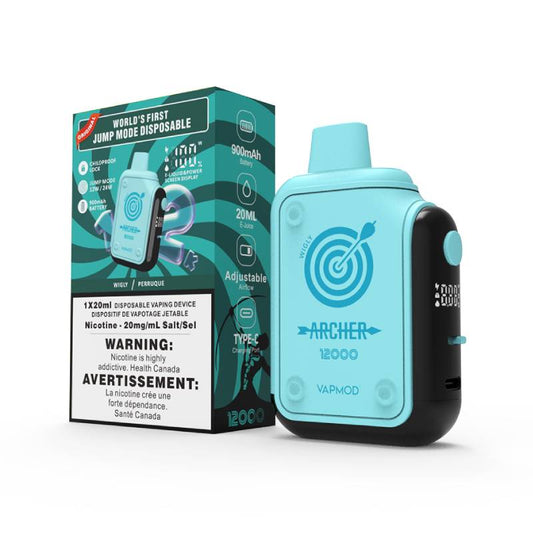 Archer 12000 Disposable Vape by VAPMOD - 12000 Puffs, 20ML – Vapeluv ...